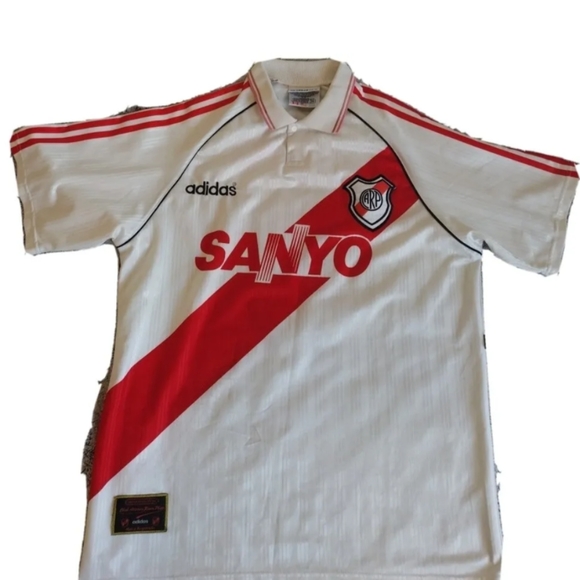 adidas | Shirts | Enzo Francescoli River Plate Argentina 994 Jersey ...